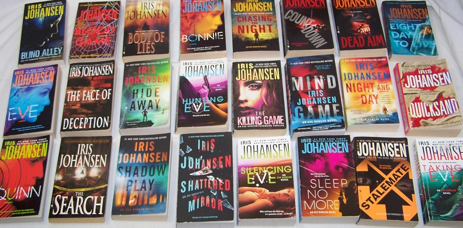 Eve Duncan Series by Iris Johansen Complete 24 Book Set [see title ...