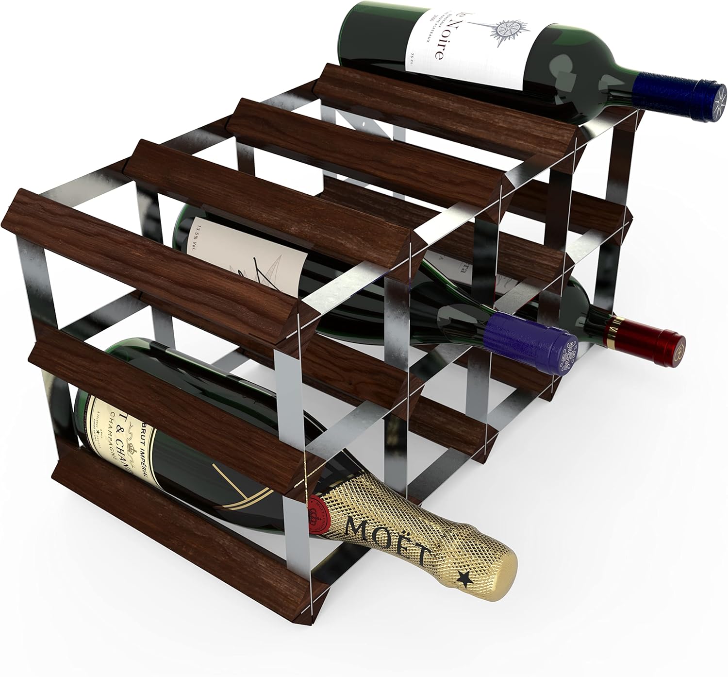 Amazon.com: RTA - Freestanding Wine Rack, for Floors and Countertops ...