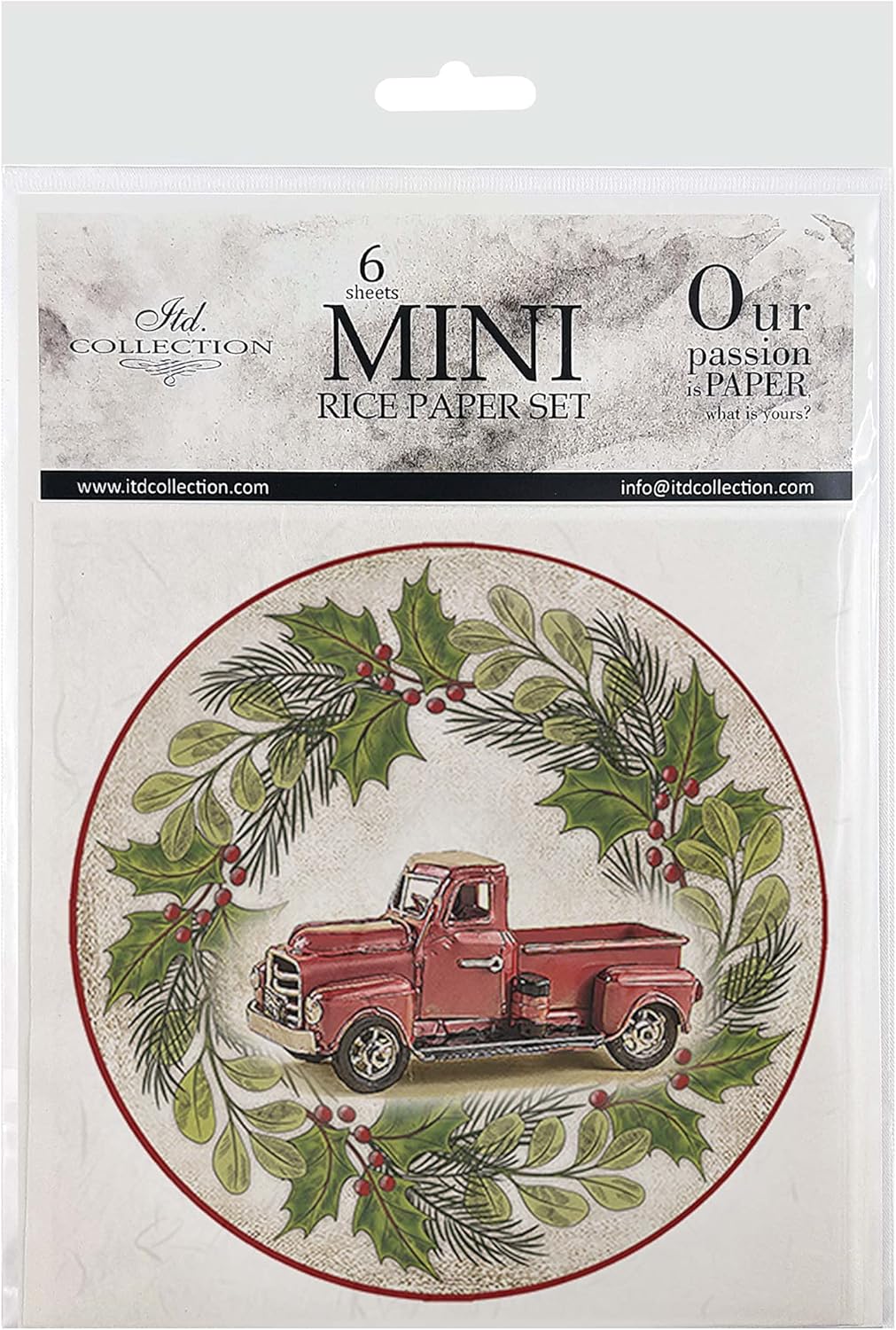 Amazon.com: ITD Collection - Mini Rice Paper Creative Set 14.8 x 14.8 ...