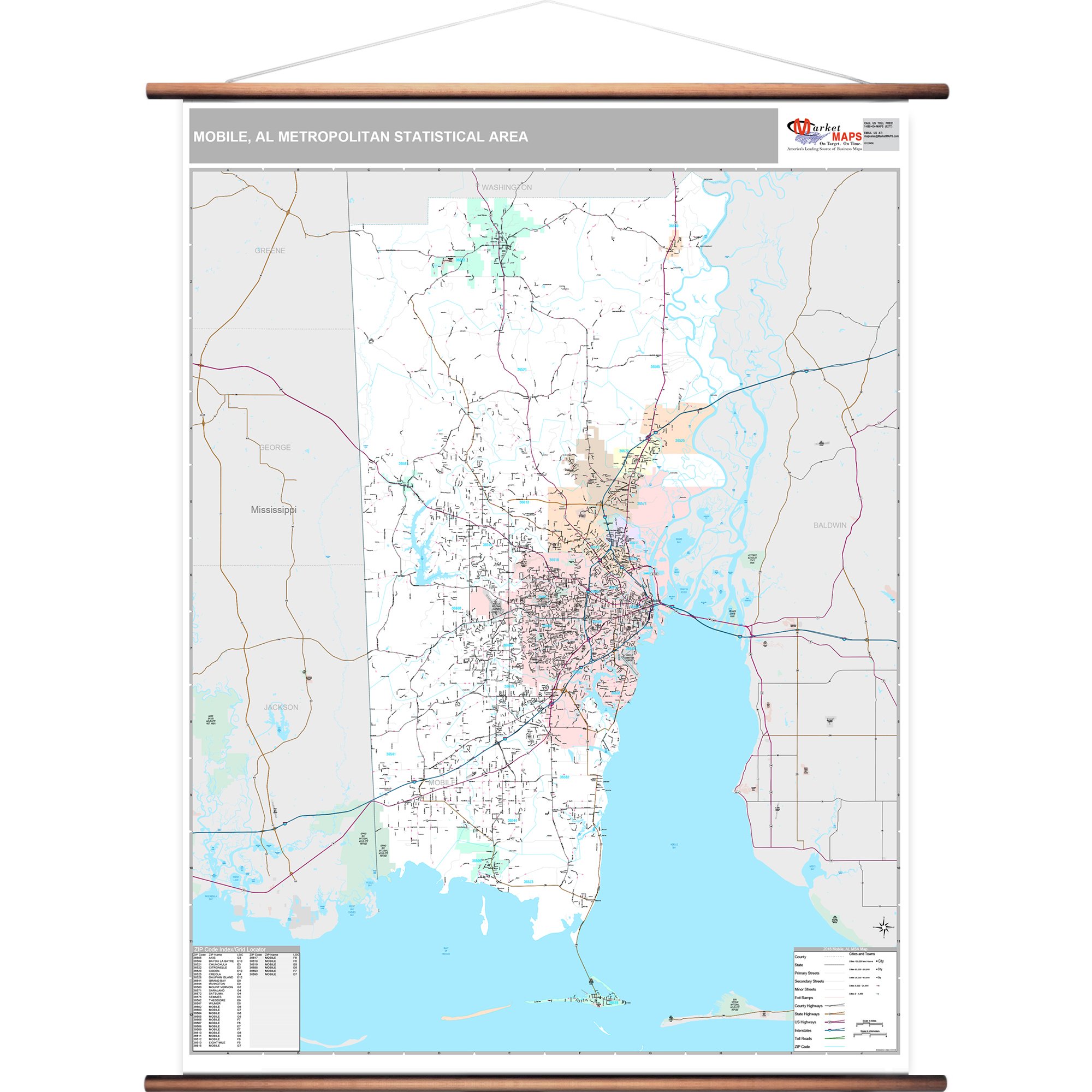 Mobile Ala Zip Code Map