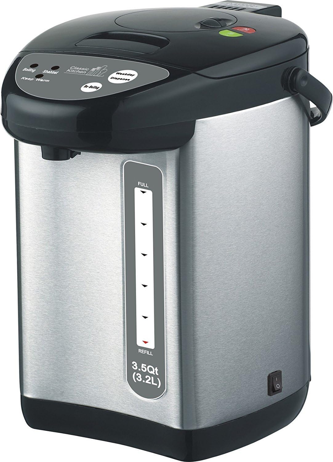 Amazon.com: Classic Kitchen 40 Cup Capacity Hot Water Boiler Urn with ...