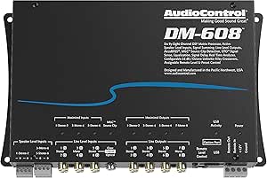 AudioControl DM-608 Premium 6 Input 8 Output DSP Matrix Processor, ACR ...