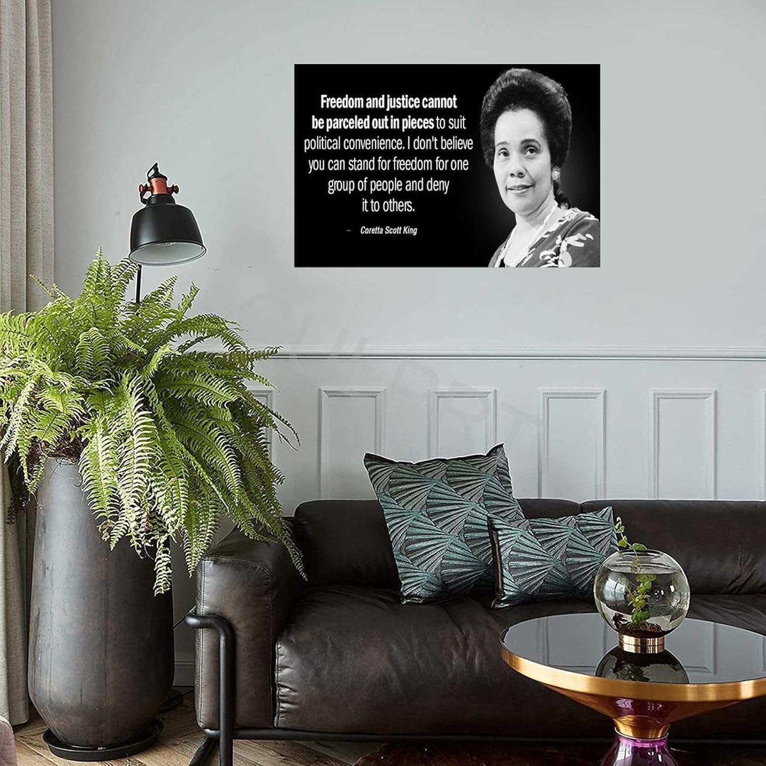 African American Feminism Coretta Scott King Inspirational Quotes ...