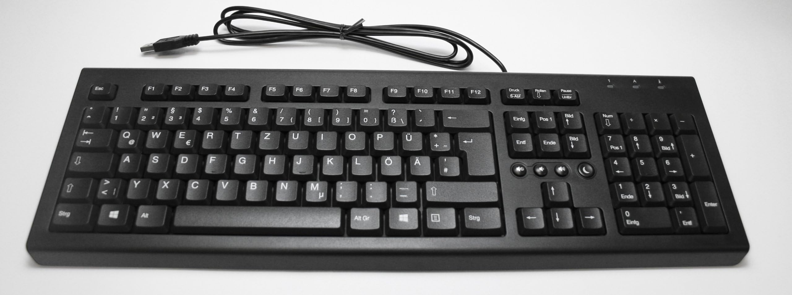 HP Hewlett-Packard PR1101U USB Keyboard / German Layout (QWERTZ) / 105 ...