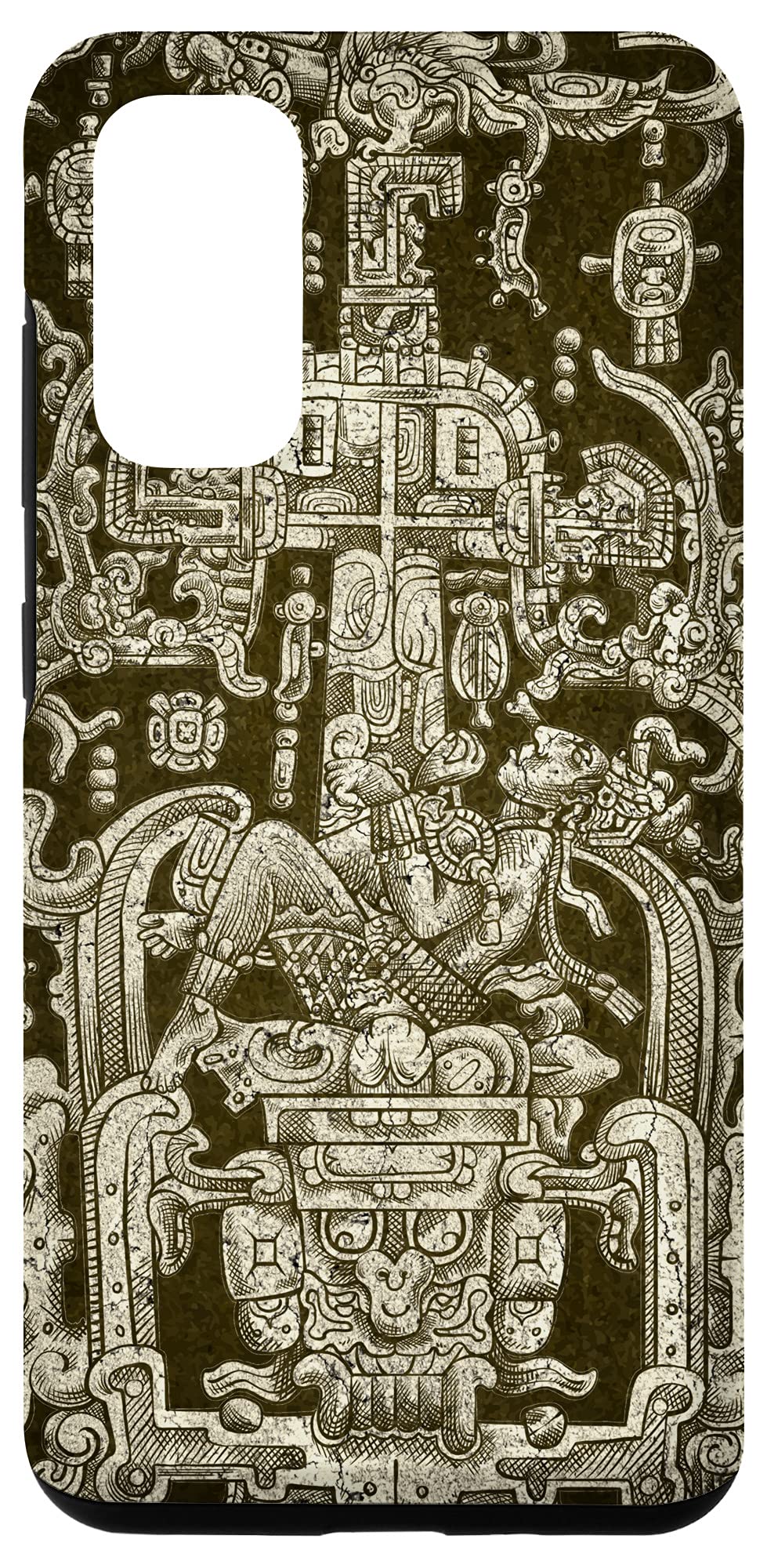 Mayan Astronaut Drawing