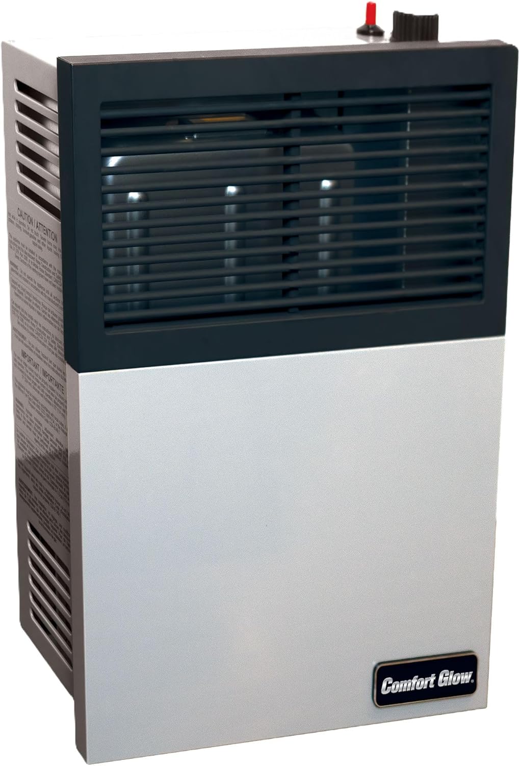 Comfort Glow 11,000 BTU Direct Vent Natural Gas Wall Heater, Gray ...