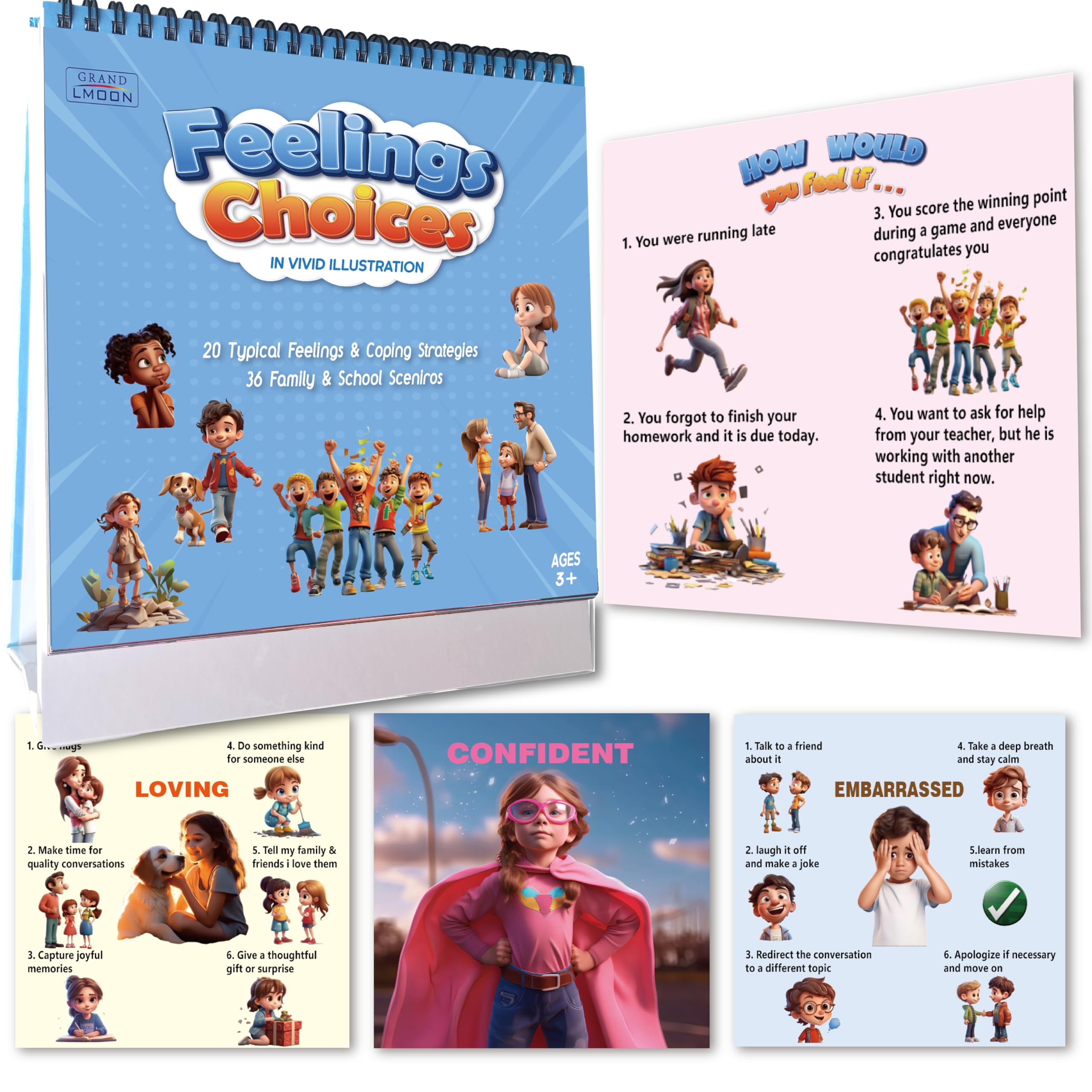 Snapklik.com : 20 Typical Emotions Moods And 36 Family School Sceniros ...