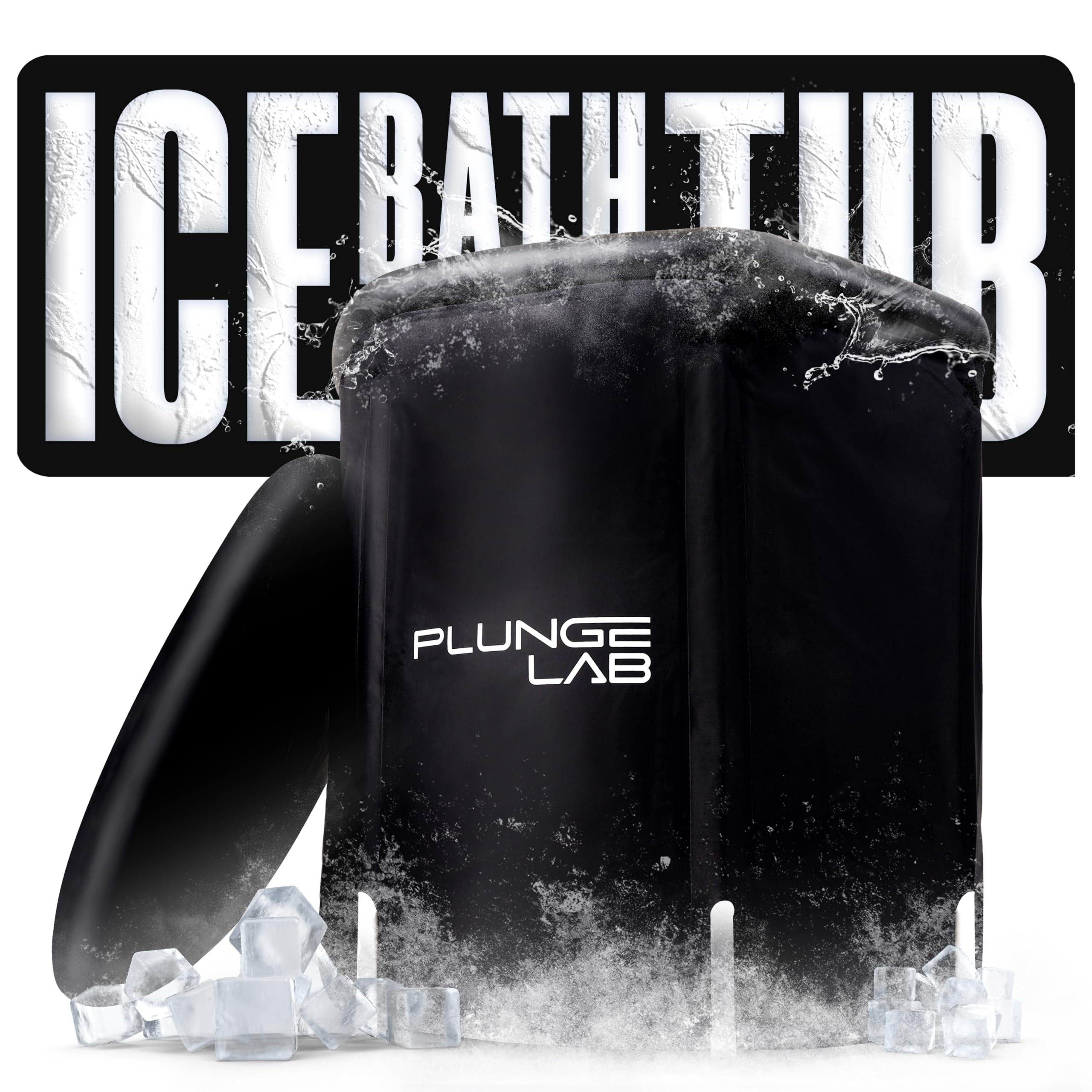 Snapklik.com : Plunge Lab Cold Plunge Tub XL, Portable Ice Bath Tub For ...