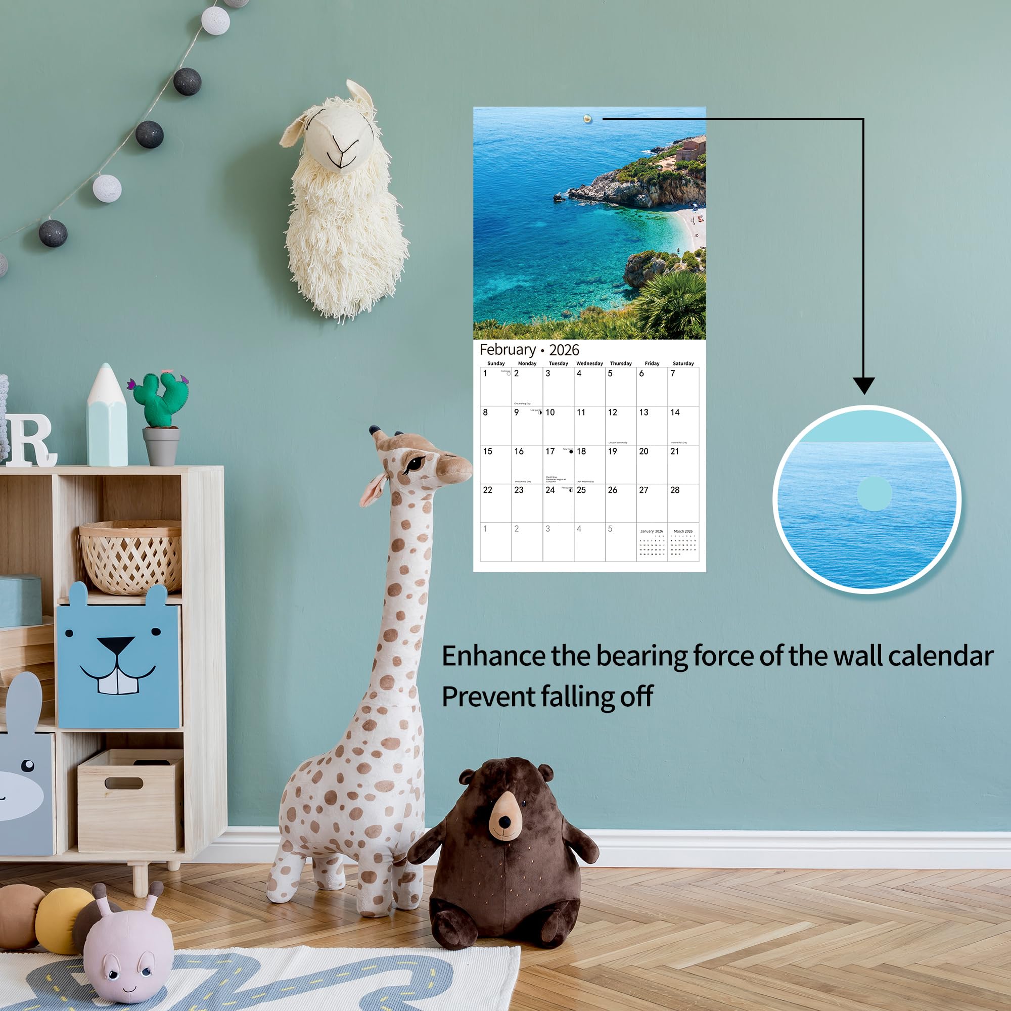 Snapklik.com : 2026 Wall Calendar,Calendar 2026, November 2025 - December 2026, Wall Calendar ...