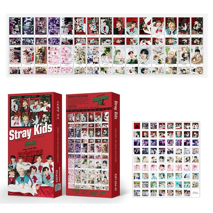 Buy Goodern Stray Kids Lomo Cards Stray Kids in Life Cards Stray Kids ...