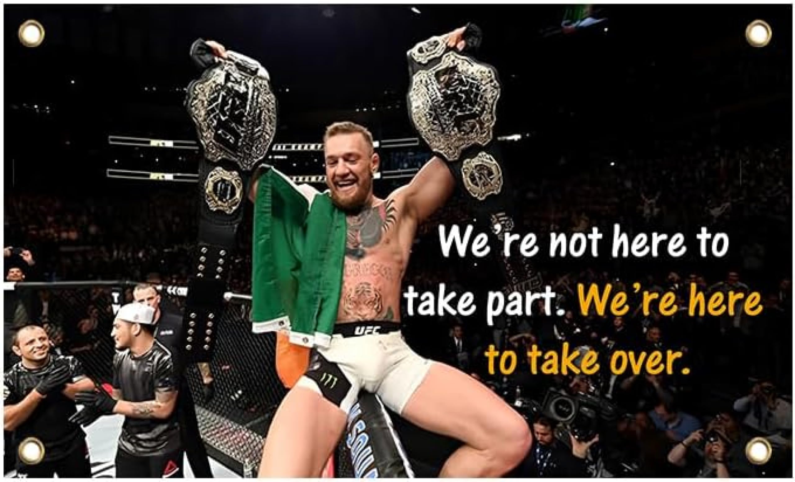 Amazon.com: LUIVU 3x5 Feet Conor McGregor Boxing Flag - Inspirational ...