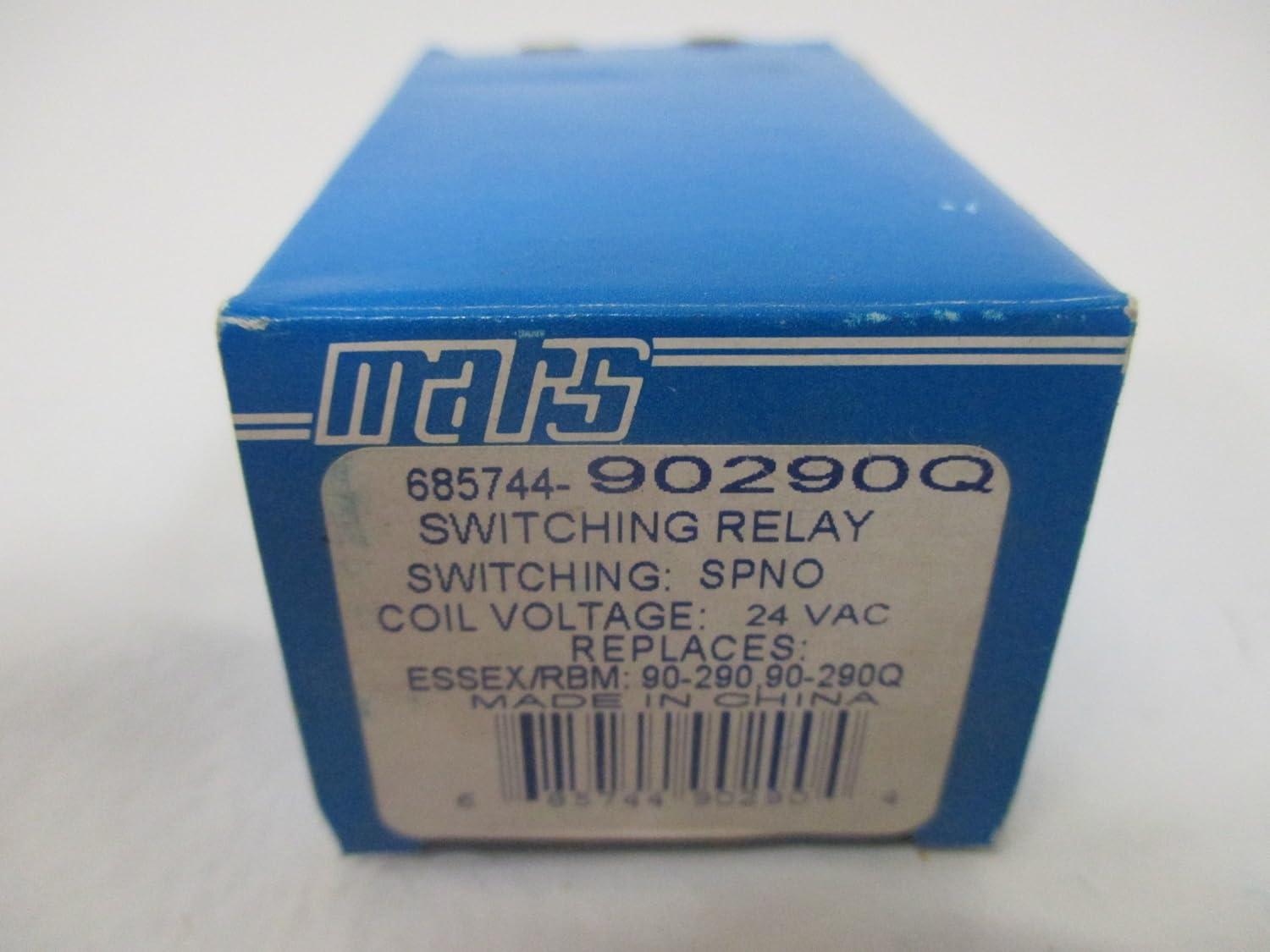 Amazon.com: MARS 90290Q 50/60 HZ, 18 AMP, SPST, Switching Relay, 24 VAC ...