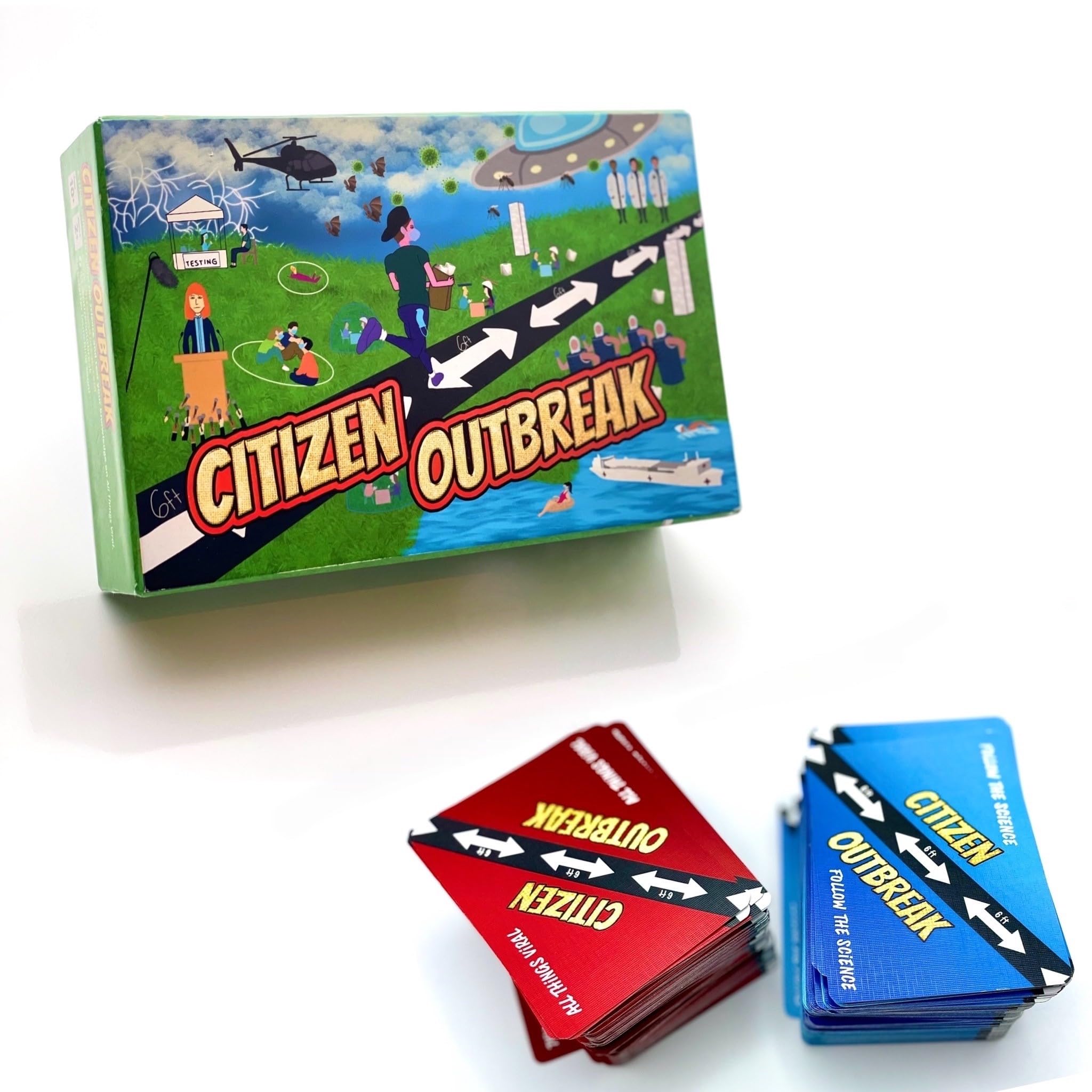 Amazon.com: Citizen Outbreak, The Trivia Card Game That captures All ...