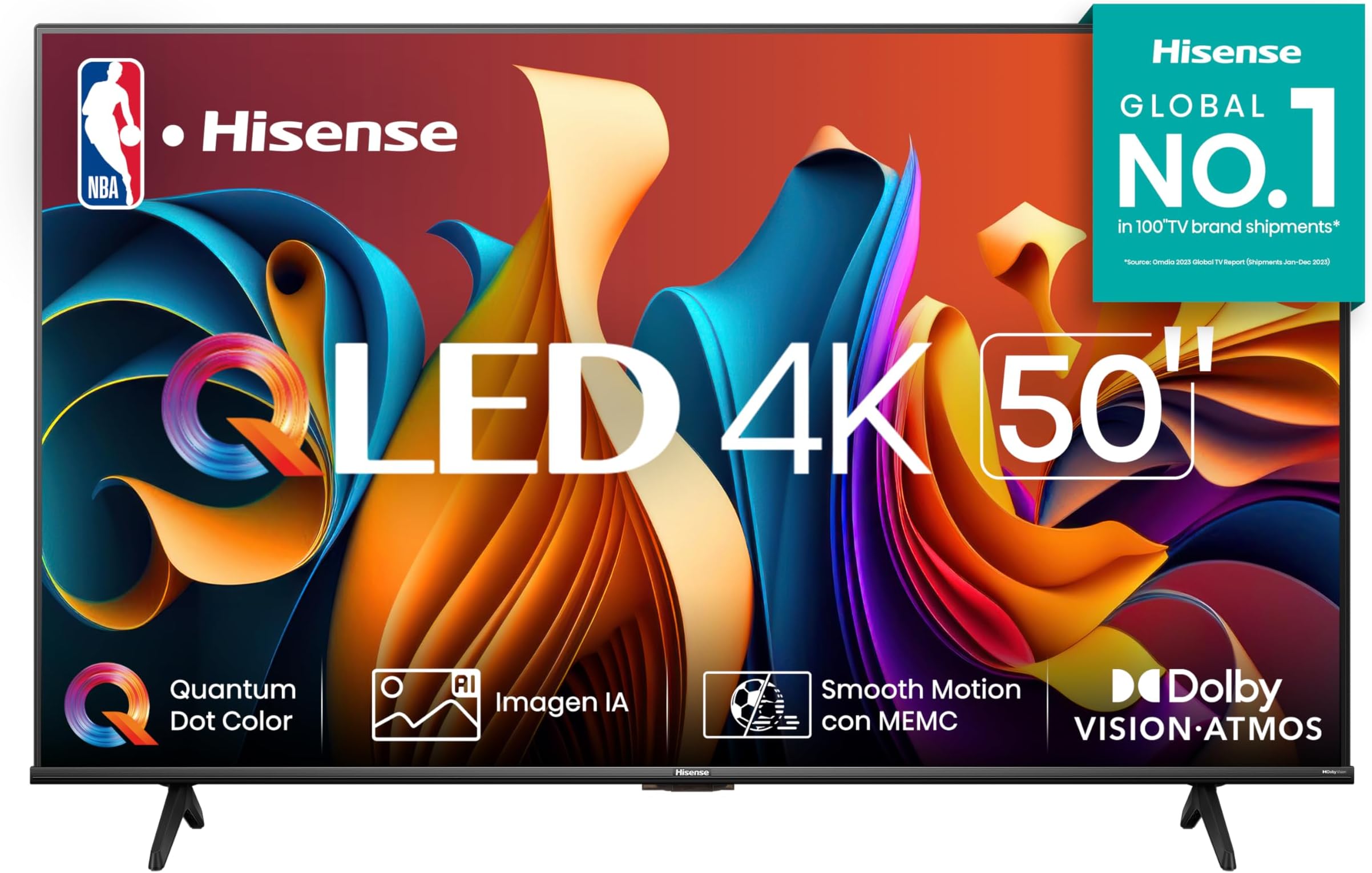 VIZIO Smart TV de 50 Pulgadas Serie MQX 4K 120Hz QLED HDR10+ con Dolby ...