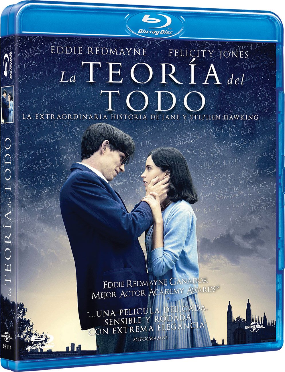 La Teoría Del Todo [Blu-ray]: Amazon.es: Eddie Redmayne, Felicity Jones ...