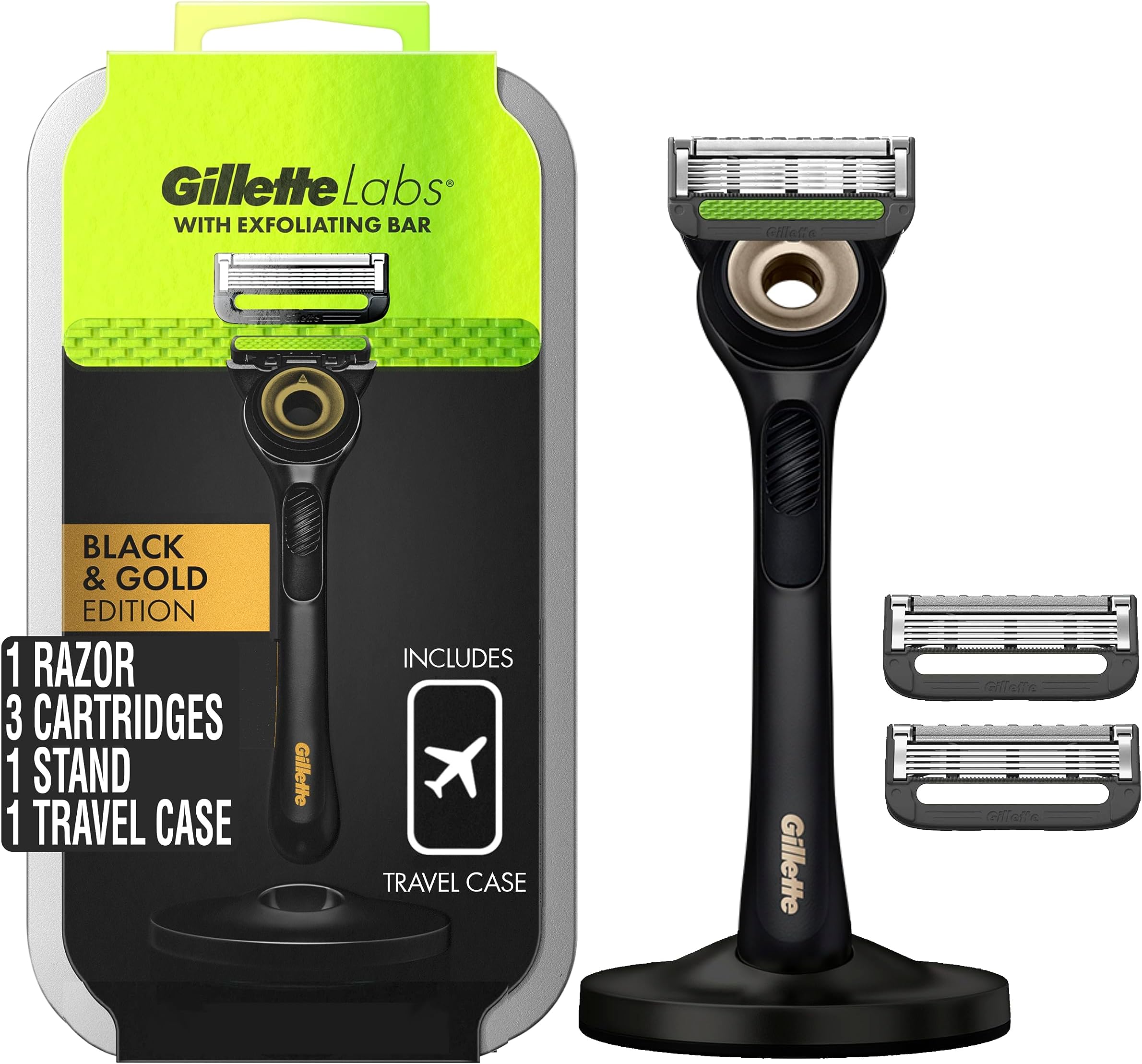 Amazon.com : GilletteLabs with Exfoliating Bar by Gillette Mens Razor ...