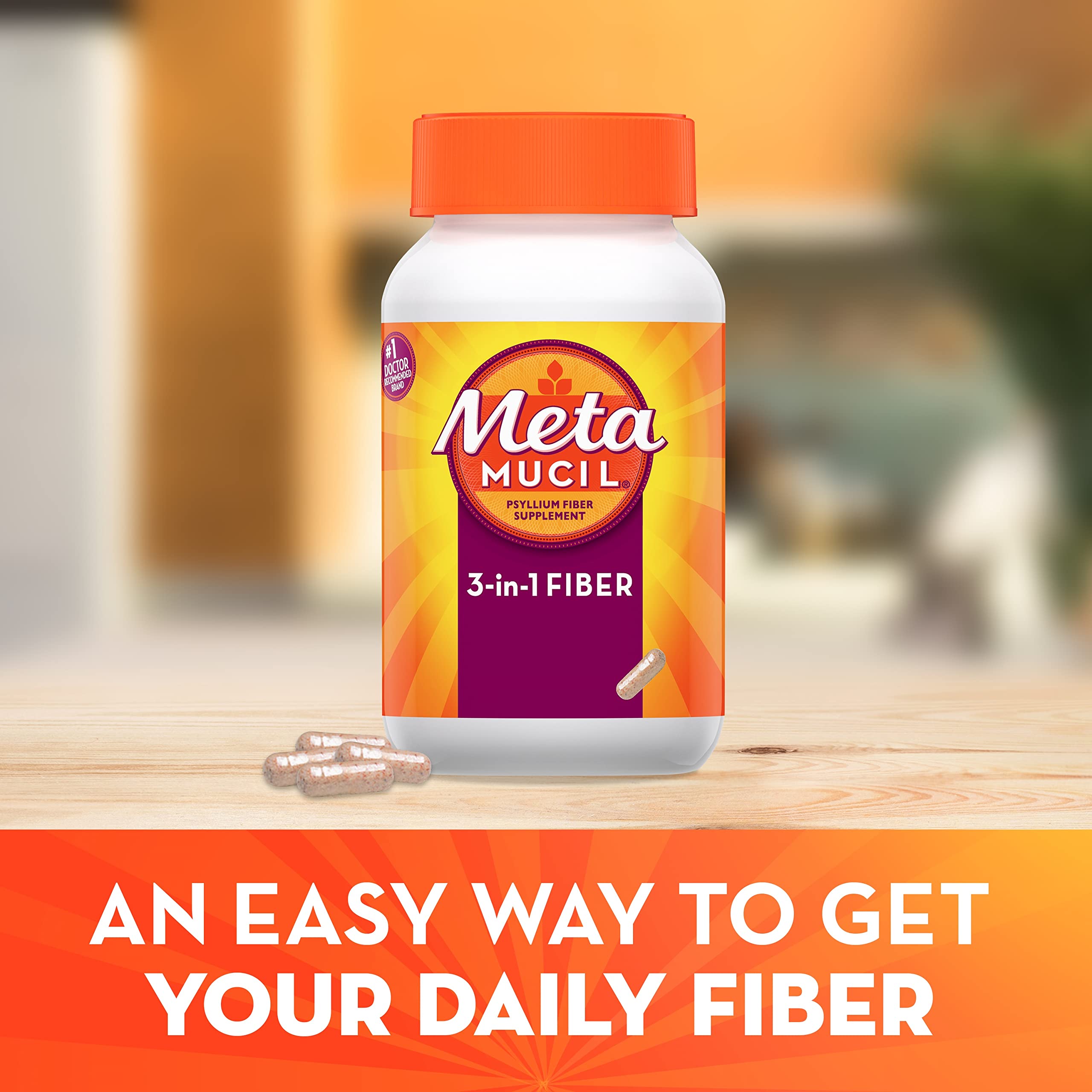 Snapklik.com : 3-in-1 Fiber Capsules, Daily Fiber Supplement For ...