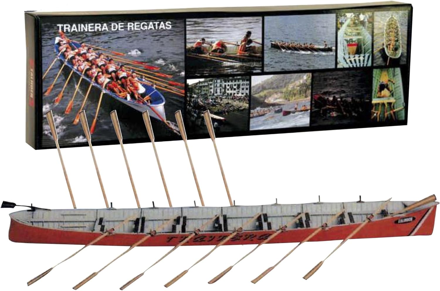 Amazon.com: Disar Trainera De Regatas - Model Ship Kit : Arts, Crafts ...