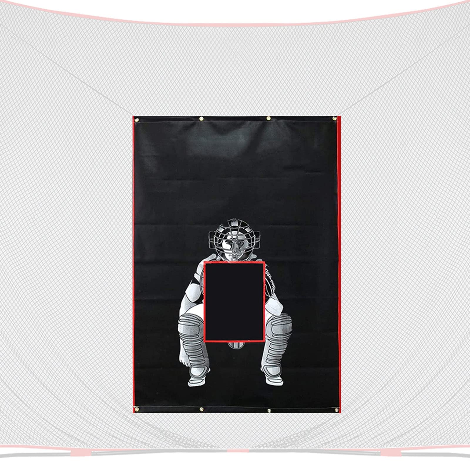 Andgoal Batting Cage Backstop Batting Cage Backdrop Baseball Vinyl ...