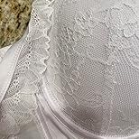 Wingslove Women's Strapless Bra Longline Lace Bustier Corset Push Up Boned Underwire Sexy Sheer ...