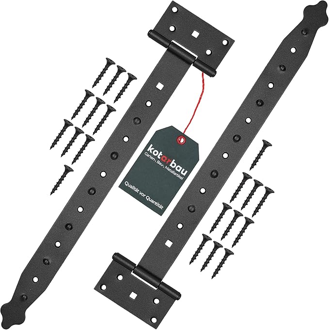 KOTARBAU® Lot de 2 Charnières - 400 mm - Revêtement en Poudre ...