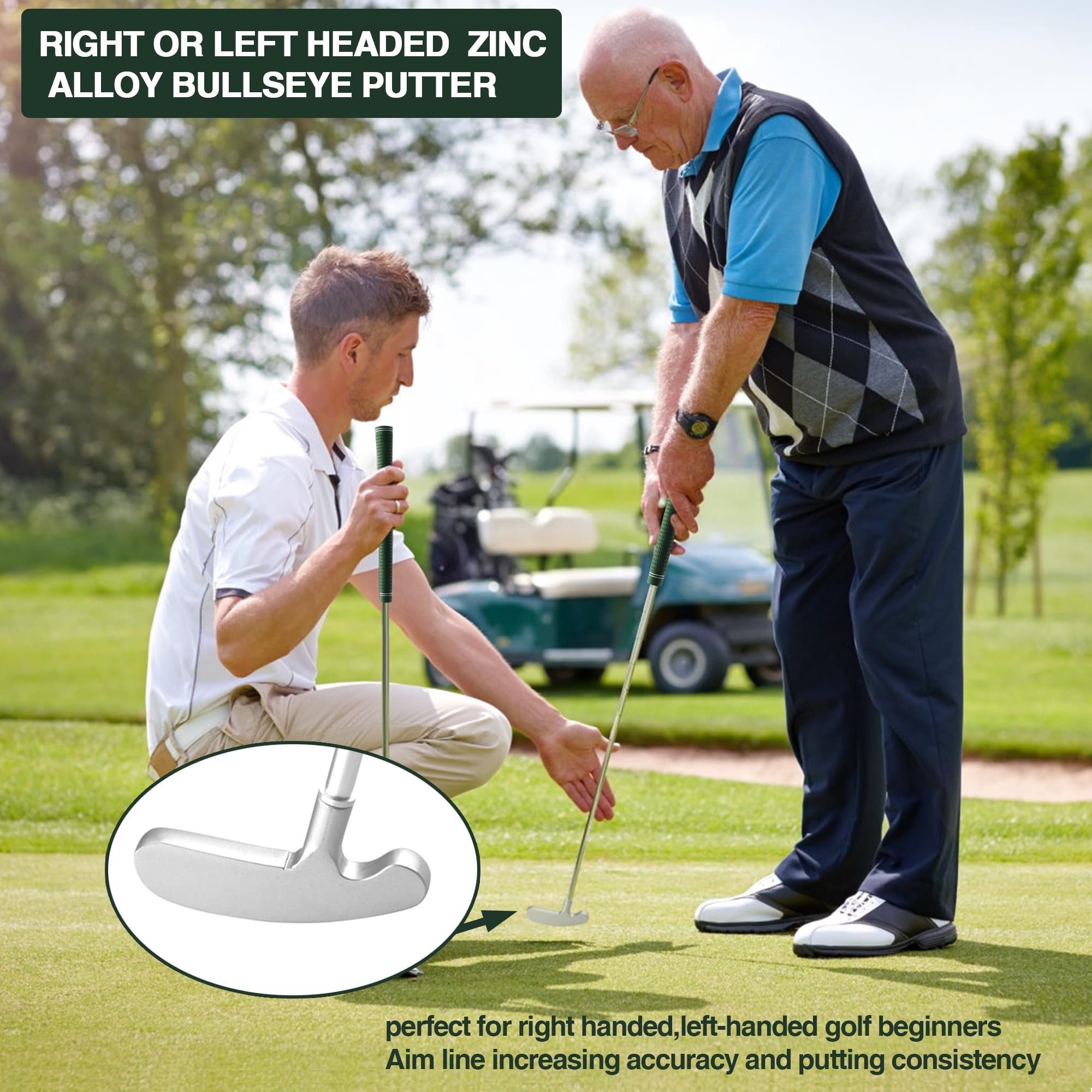 Upgraded Golf Putter with Golf Alignment Line - Cool Golf Putter for ...