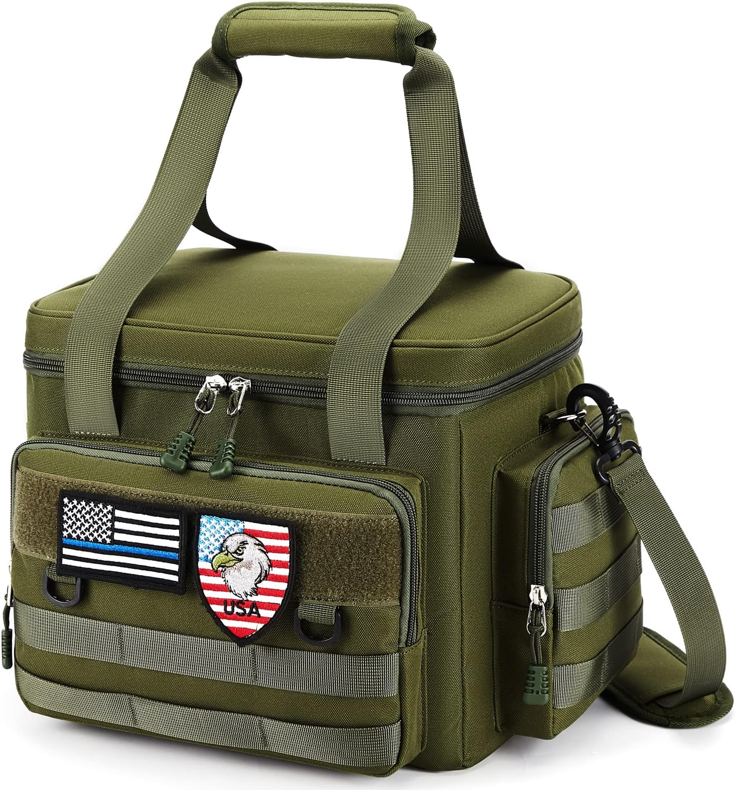 Amazon.com: Hxy Ang Tactical Lunch Box, Large Leakproof Insulated Lunch ...