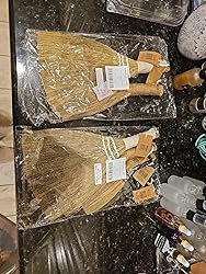 Amazon.com: Creative Co-Op Yarn Wrapped Handles, Multi Color Neutrals ...