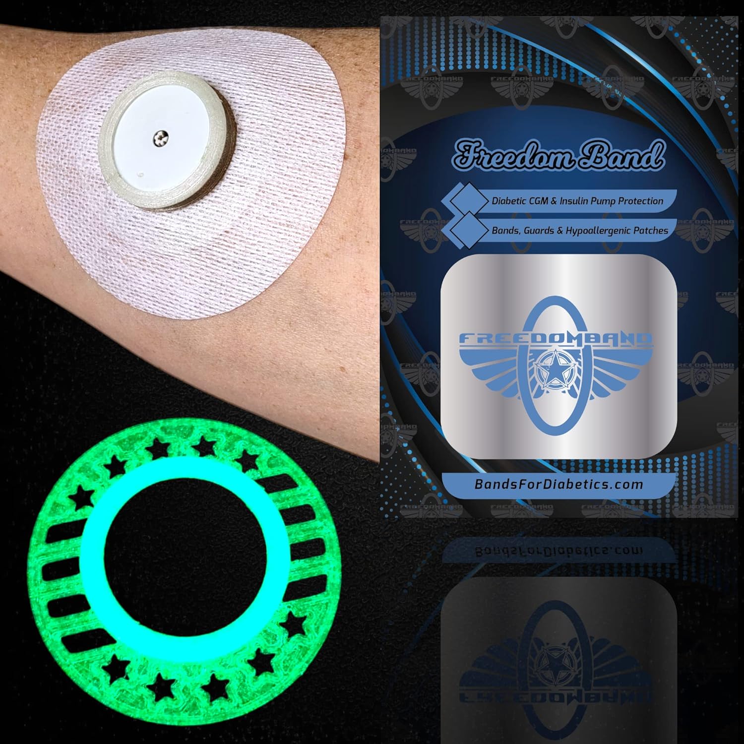 Flexible Cover Guard for Freestyle Libre 2 Sensor Cgm Shield & 2 ...