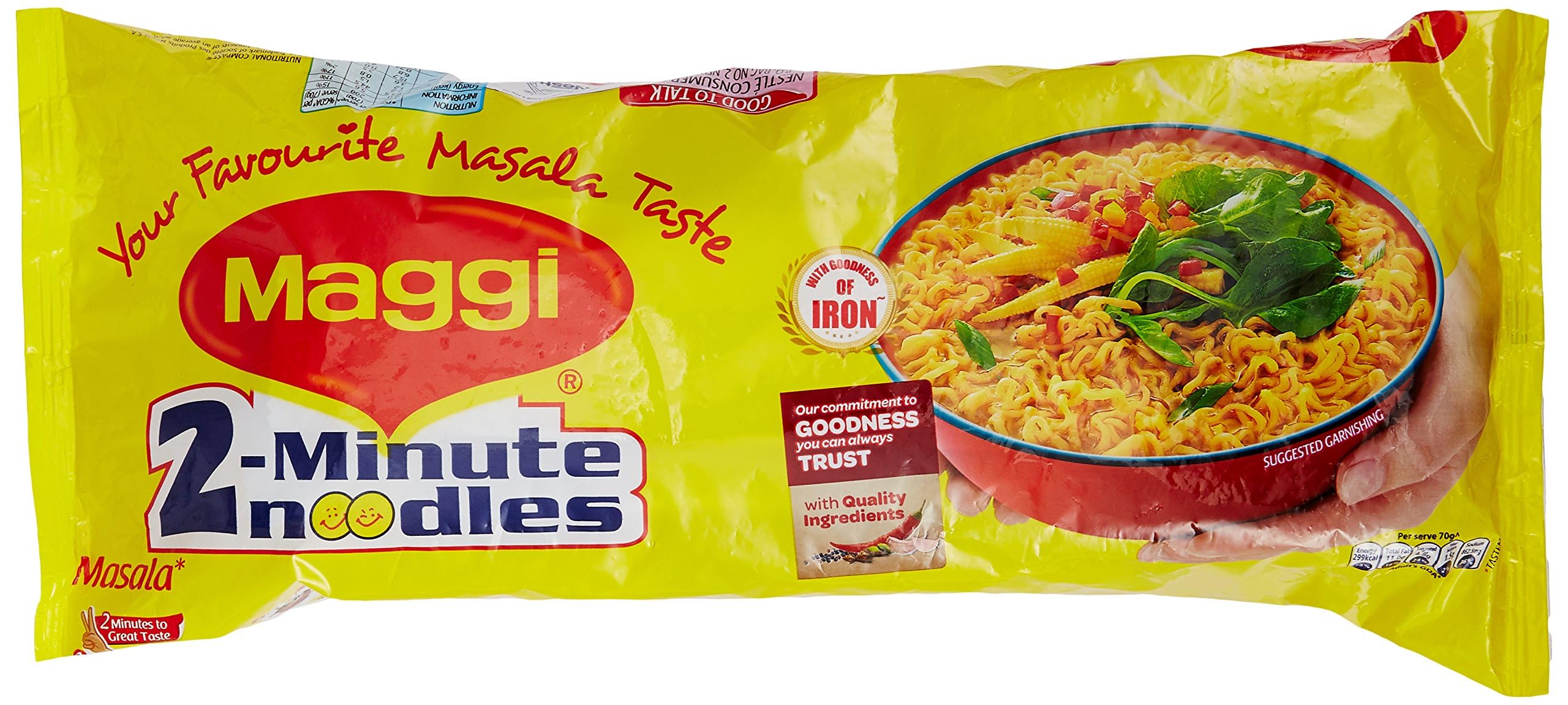 Maggi 2-Minute Masala Instant Noodle (420 Gm, Pack Of, 51% OFF