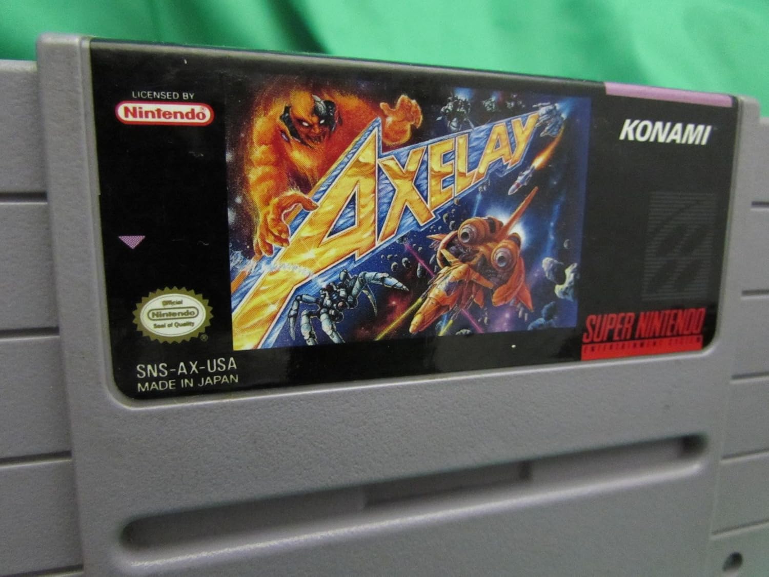 Amazon.com: Axelay - Nintendo Super NES : Video Games