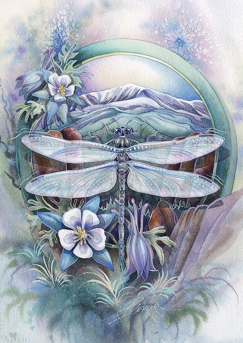 Amazon.com : Toland Home Garden 1012332 Lavender Dragonfly Dragonfly ...