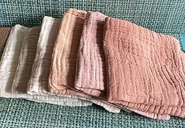 Amazon.com: Konssy 6 Pack Face Cloths, Soft Wash Cloth for Washing Face ...