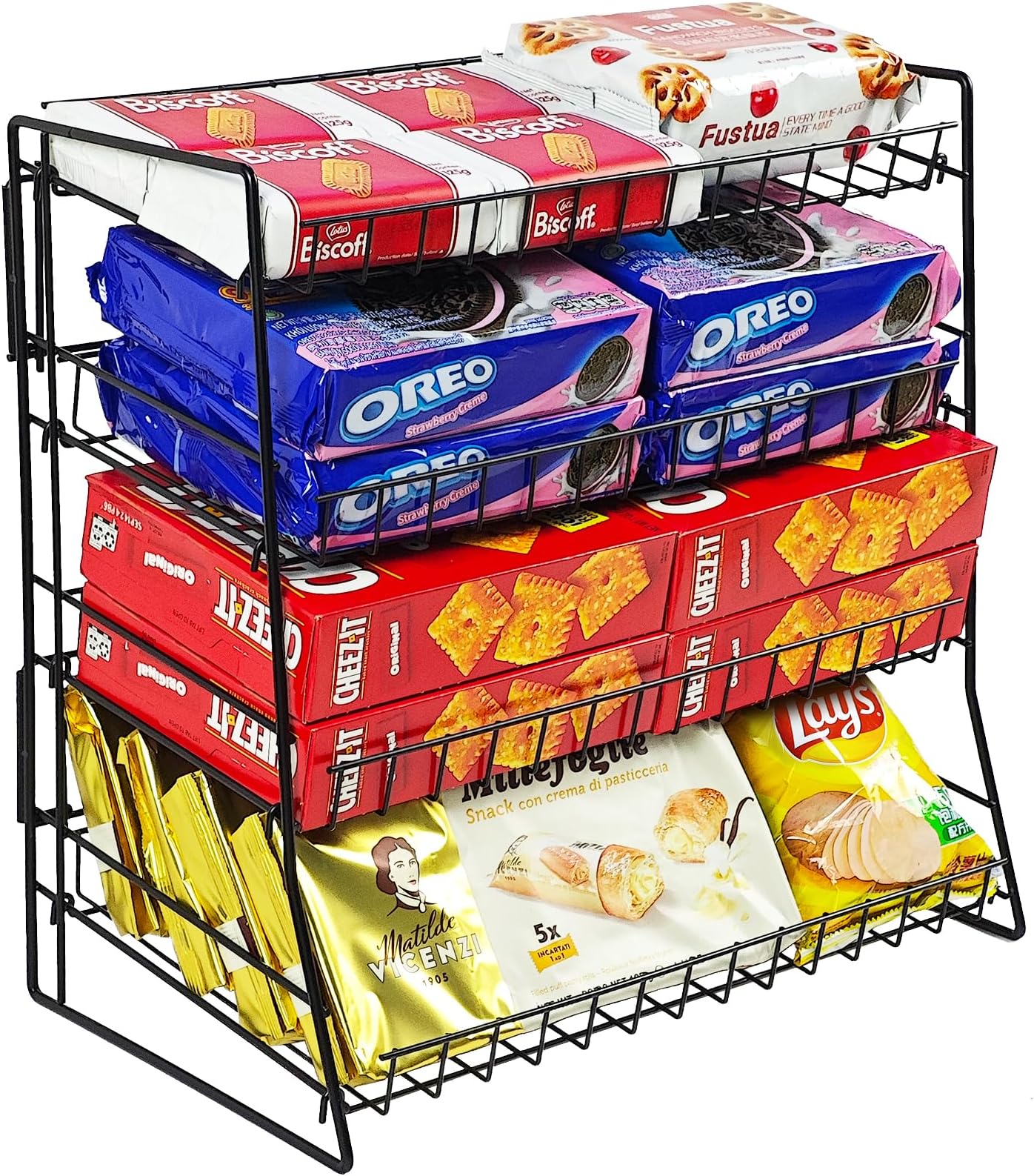 Amazon.com: Candy Display Rack | Candy Organizer | Snack Organizer For ...
