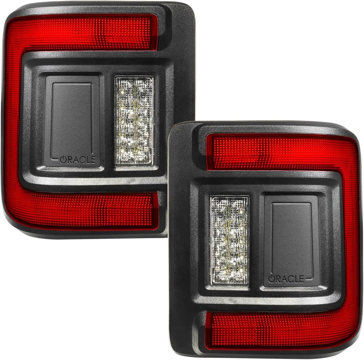 Amazon.com: ORACLE Lighting 5884-504 Pair of Standard Red Flush Mount ...