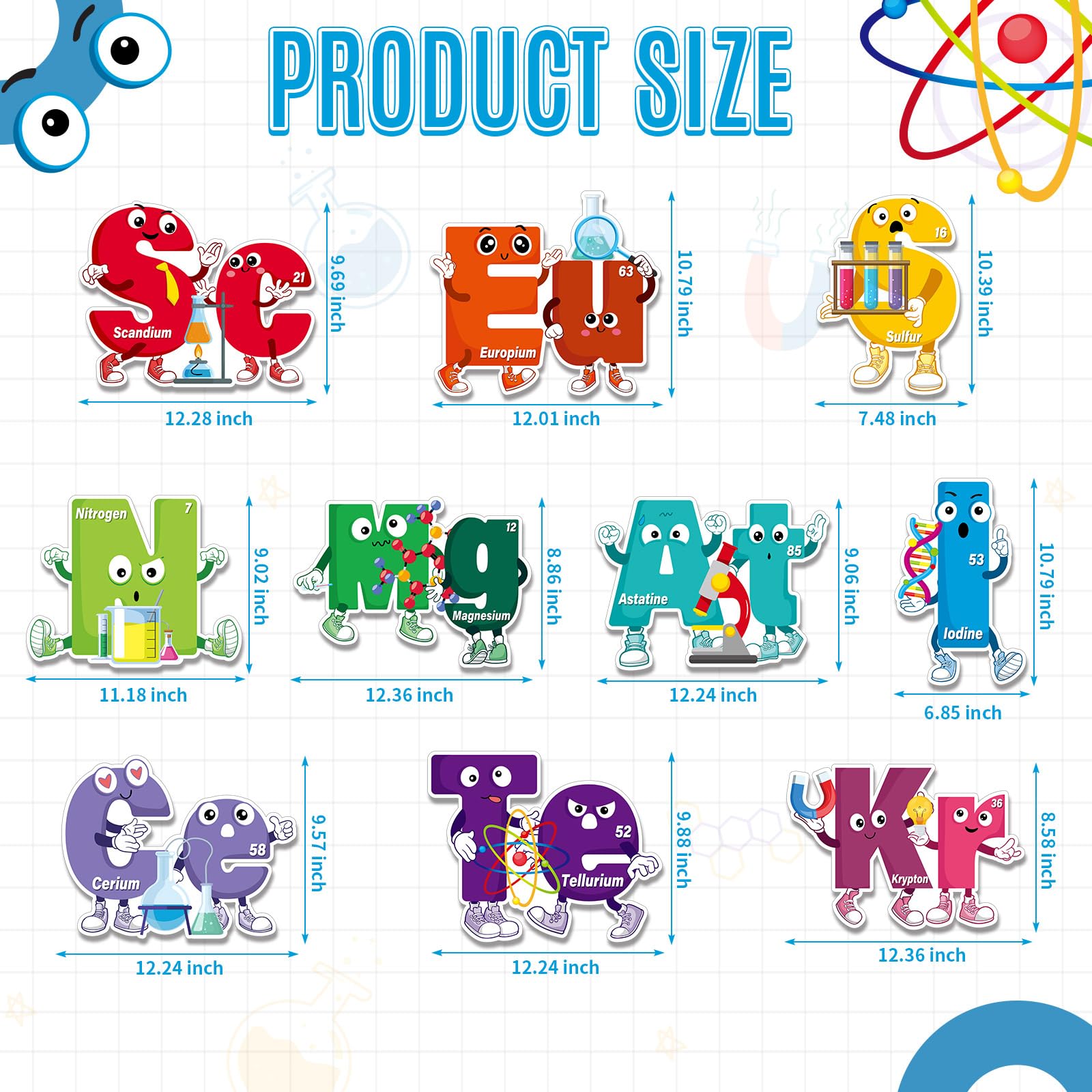 Snapklik.com : Science Bulletin Board Decorations Cute Classroom Banner ...