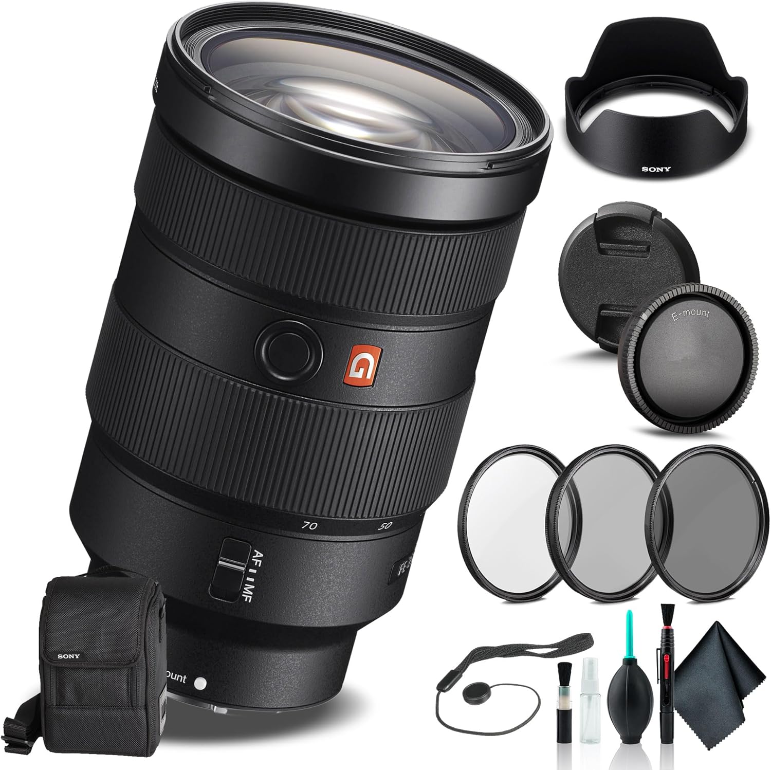 Amazon.com : Sony FE 24–70mm F2.8 GM Standard Zoom Lens (SEL2470GM) – Full-Frame E-Mount | G ...
