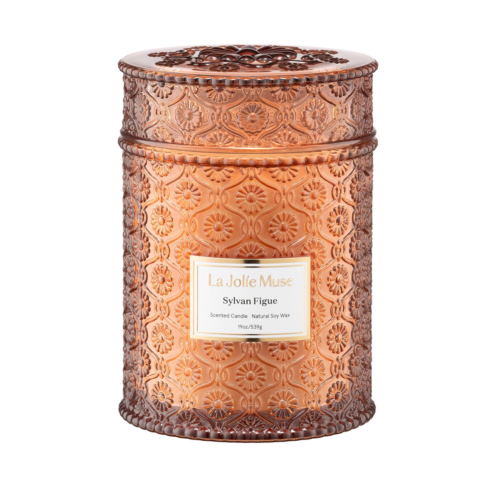 Amazon.com: LA JOLIE MUSE Sylvan Figue Candle, Fig Scented Candle, Wood Wicked Large Candle for ...