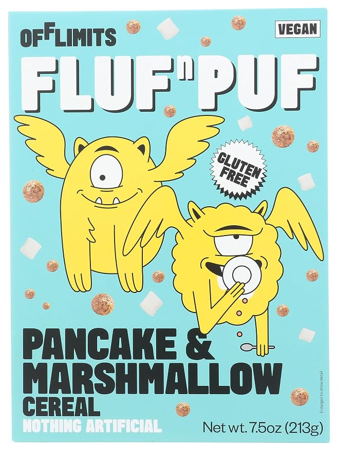 Amazon.com : Offlimits Pancake & Marshmallow Fluf N Puf Cereal, 7.5 Oz ...