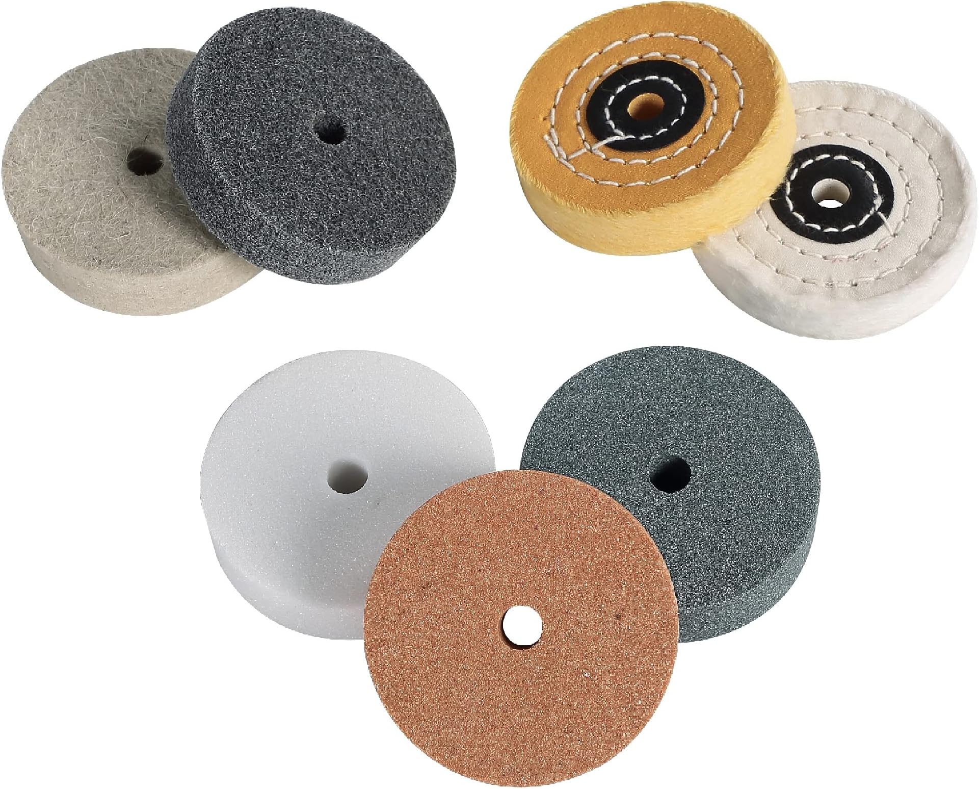 Amazon.com: AmaCupid Elastic Polyurethane Buffing Wheel 3 Inch 2000 ...
