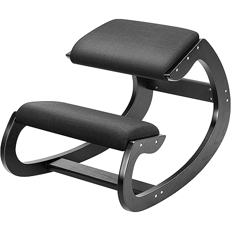 Amazon.com: VIVO Wooden Rocking Kneeling Chair, Ergonomic Rocker Stool ...