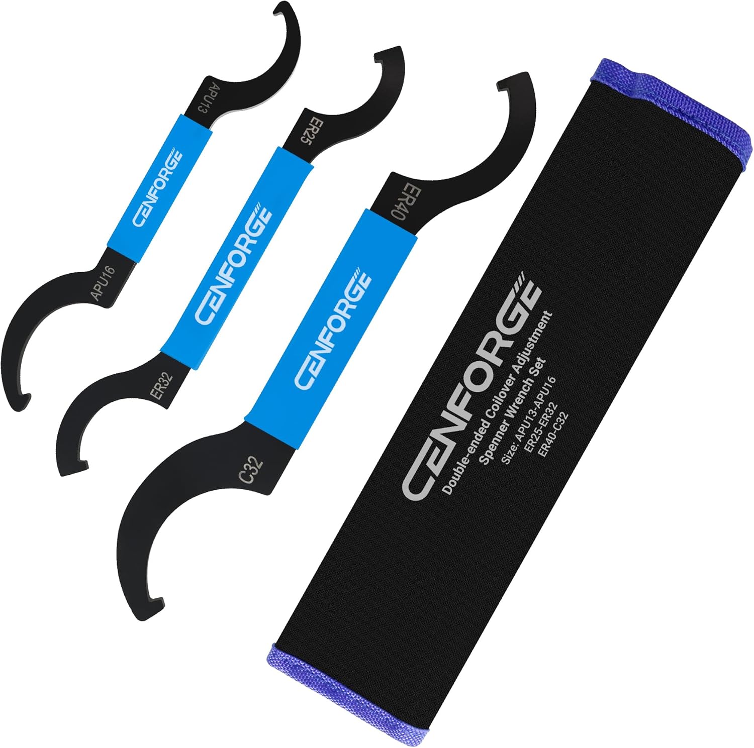 Amazon.com: CENFORGE Cenfoge Double-ended Coilover Adjustment Spanner ...