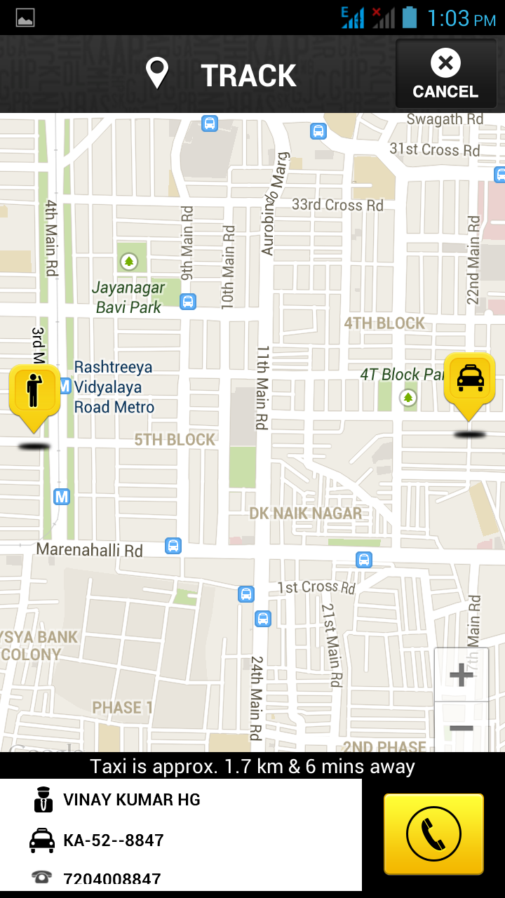 TaxiForSure - book taxis, cabs in India (Bangalore, Chennai, Delhi ...