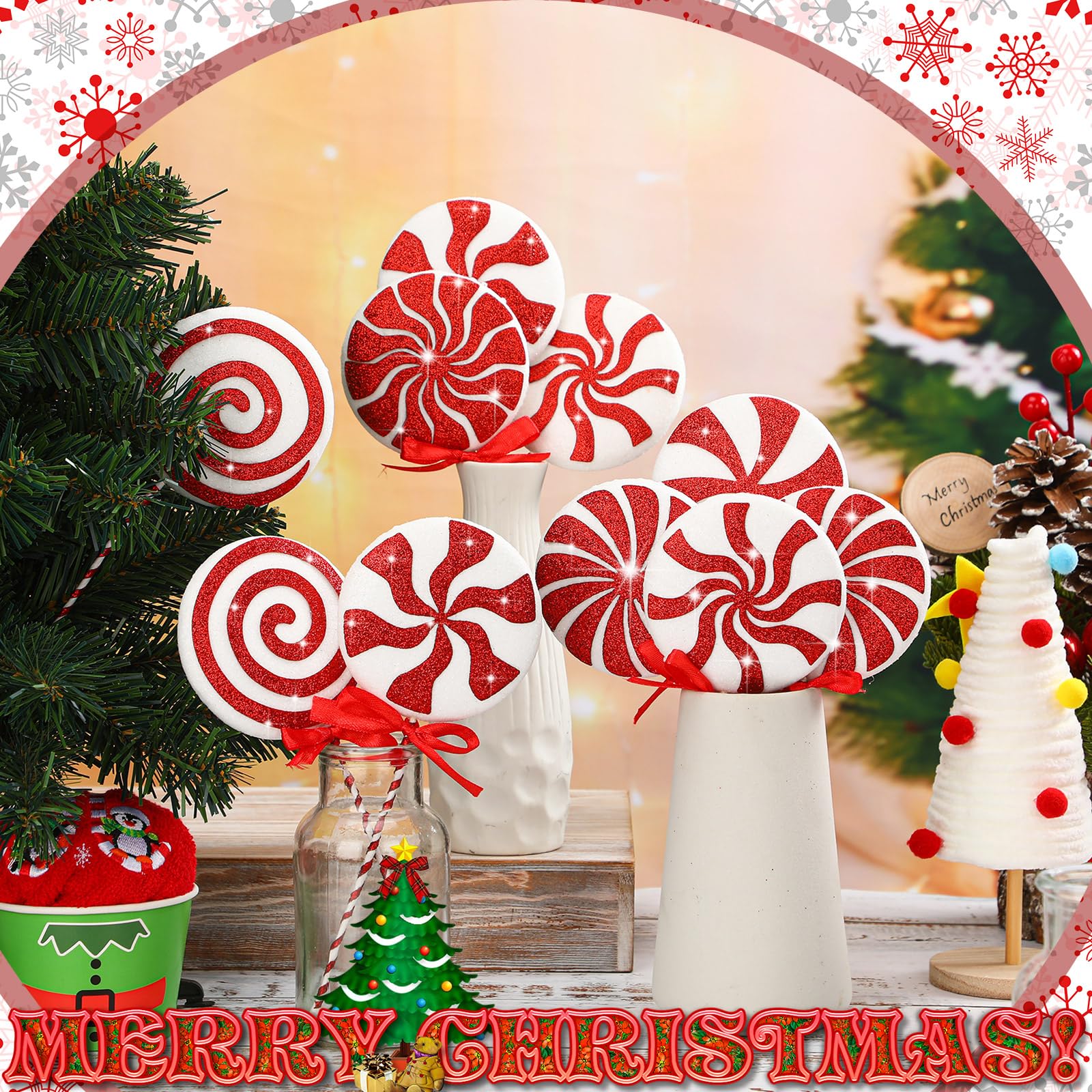 Lollipop Candy Tree Centerpieces