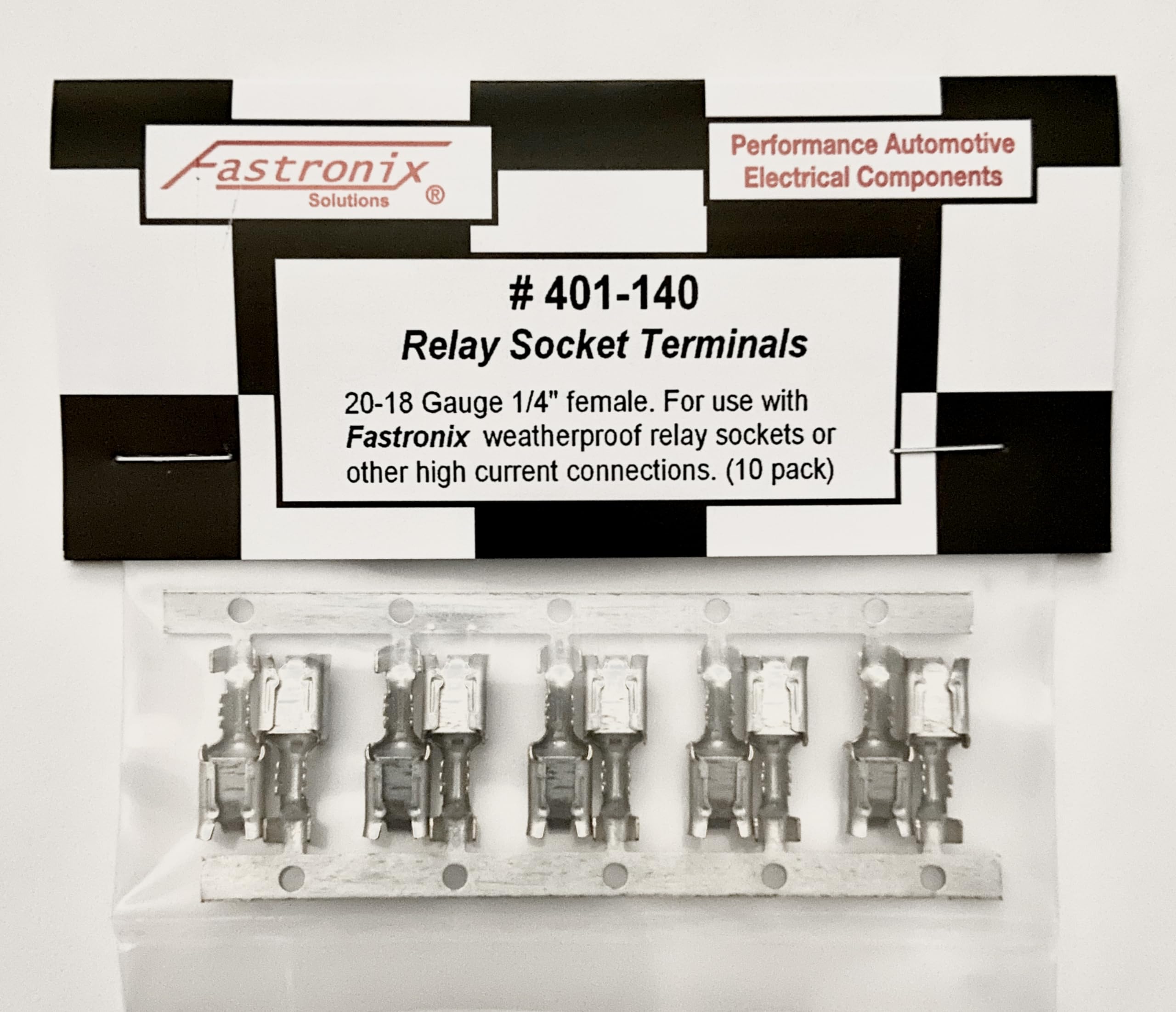 Snapklik.com : Fastronix Weatherproof Relay Terminals 20-18 Gauge 10 Pack
