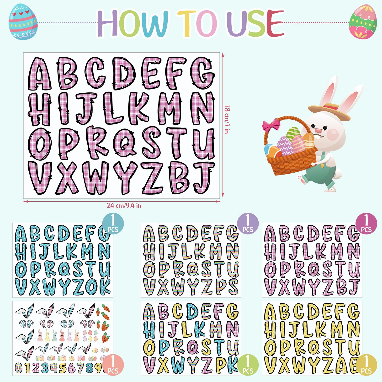 Snapklik.com : Colarr 6 Sheets Christmas Iron On Letters For Clothing ...