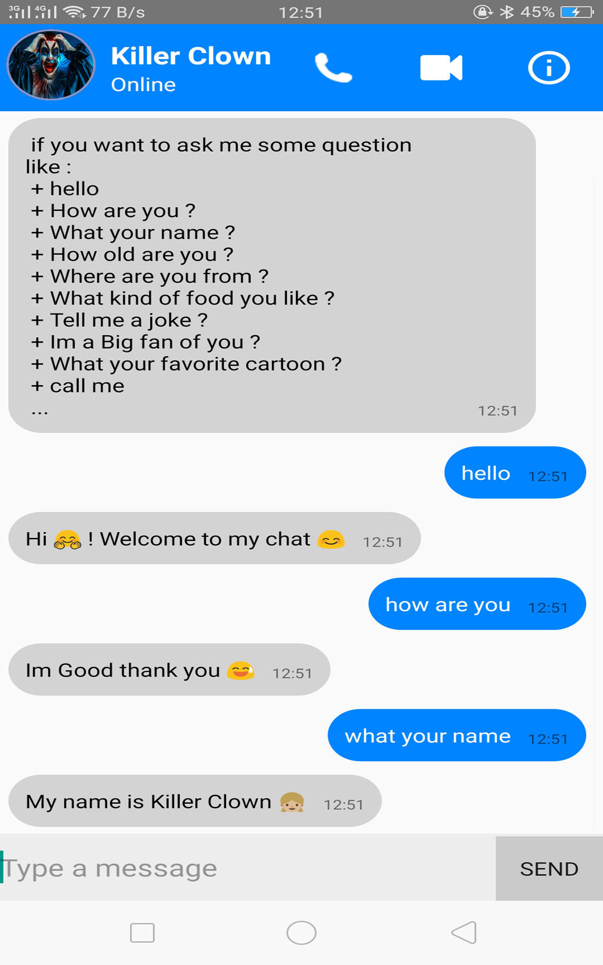 Scary Horror Fake Call Video Ghost Prank Call Apps - App on Amazon Appstore