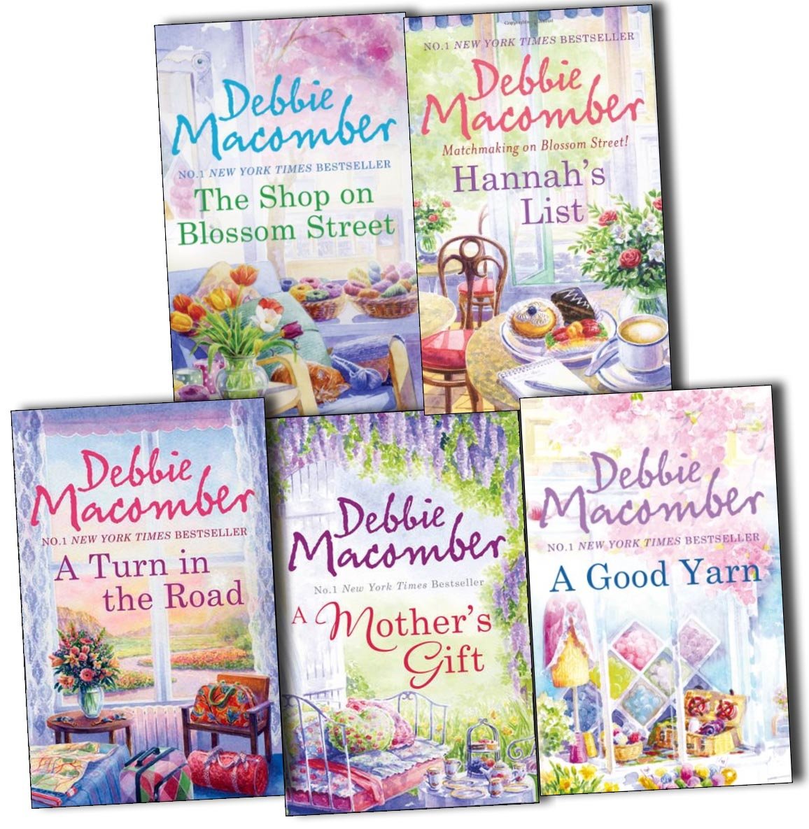 Blossom Street 5 Books Collection: Shop on Blossom Street / Good Yarn ...