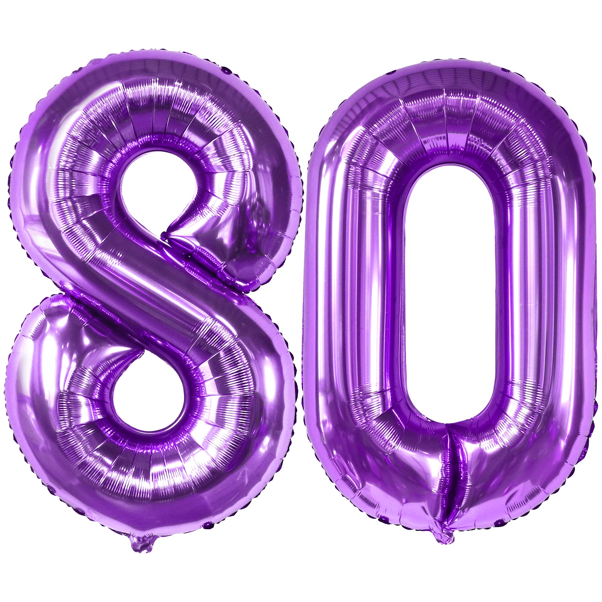Katch On Giant Purple 80 Balloon Number 40 Inch 80 | Desertcart INDIA