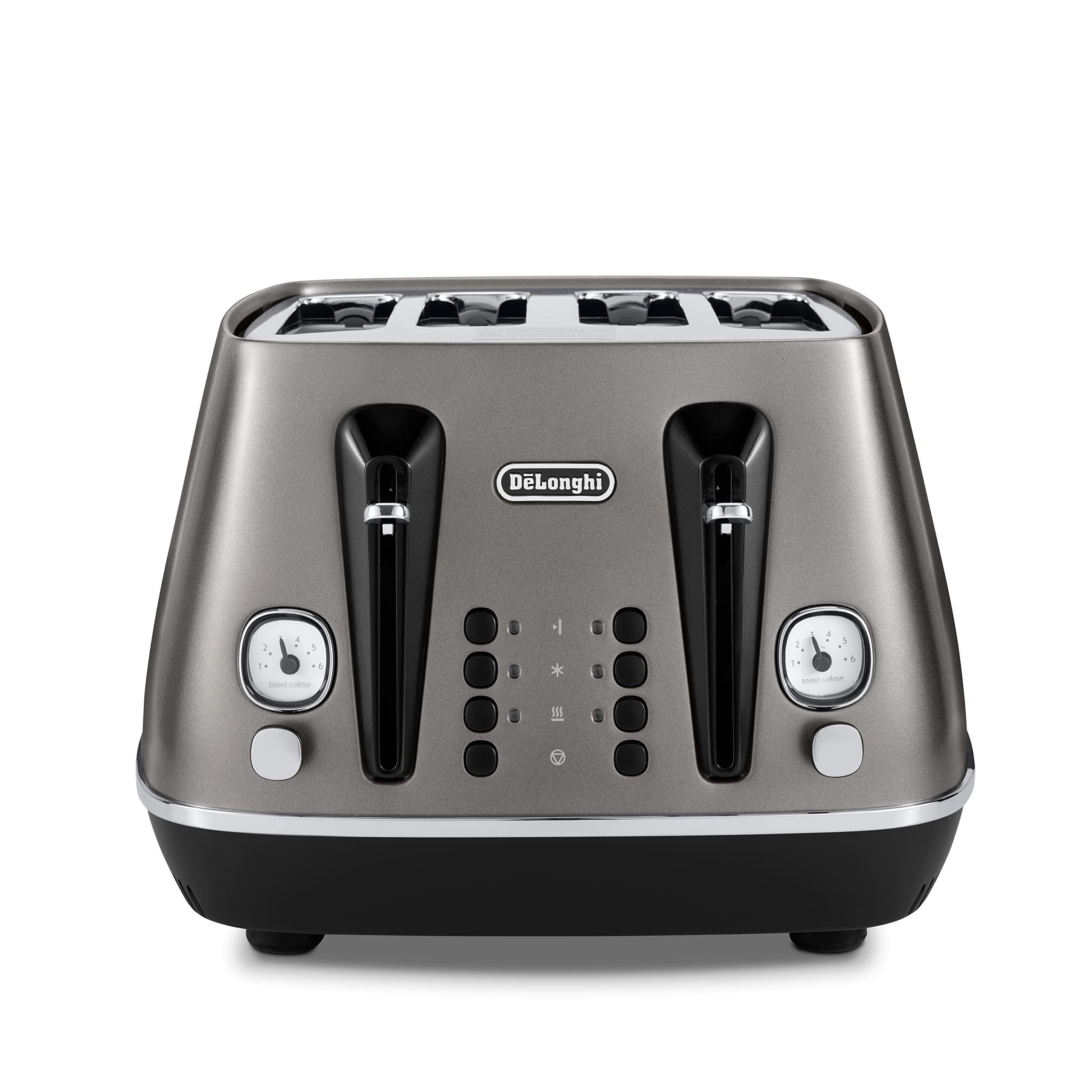 De'Longhi Distinta Moments 4 Slice Toaster CTIN4003.TB, Dual Control ...